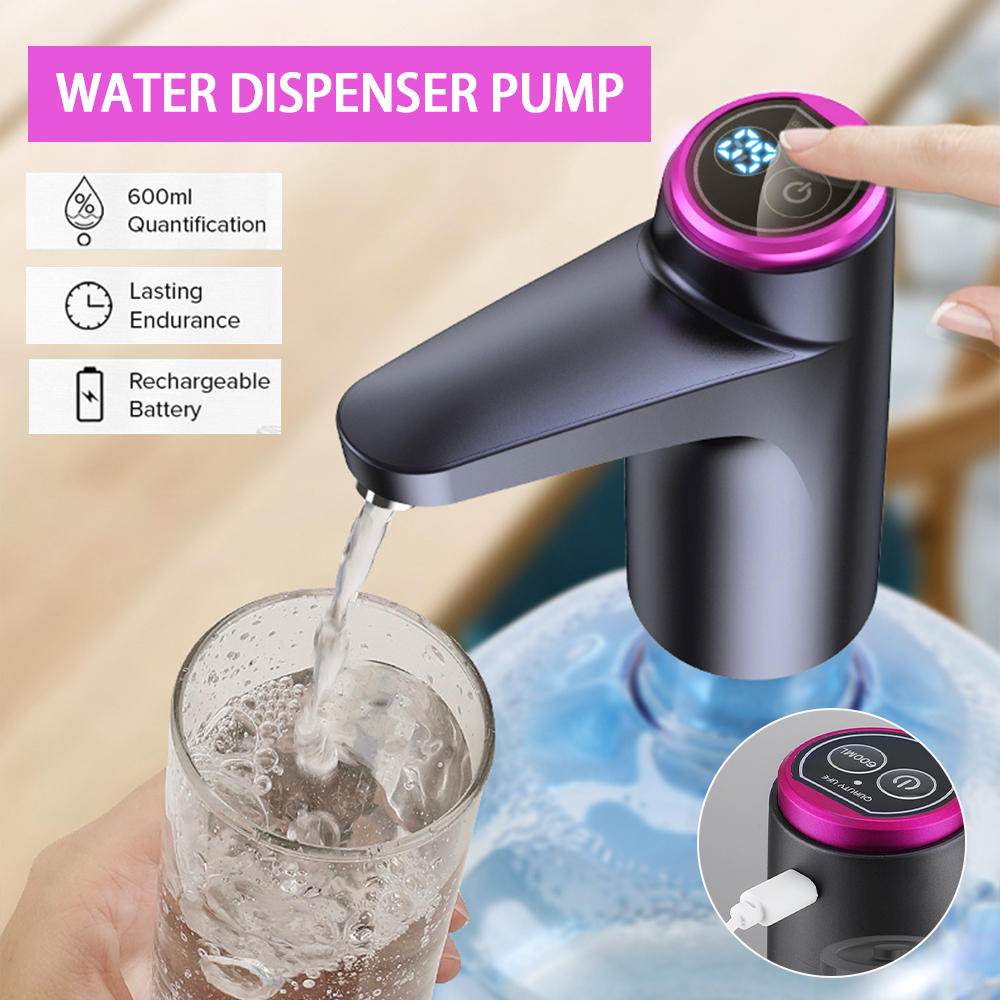 Charging Water USB Dispenser Bottle Pump Spritzer Electric Water ...