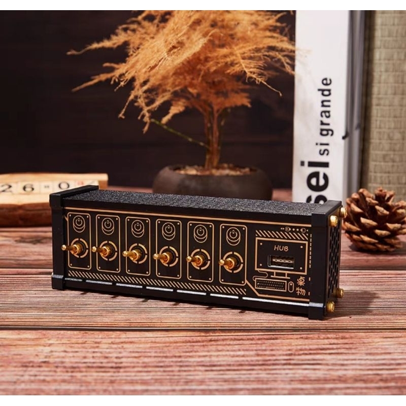 🇲🇾 Ready Stock 🇲🇾 Cyberpunk Retro USB Hub With On Off Switches Desk ...