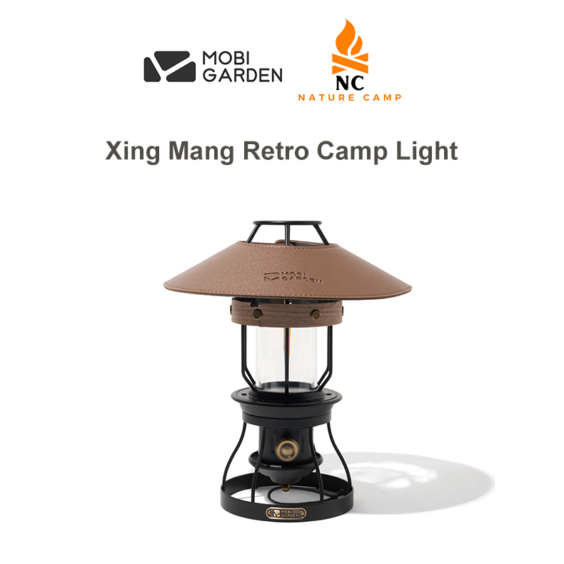 Mobi Garden Multi-Function Camp Light Xing Mang Portable Outdoor Retro ...