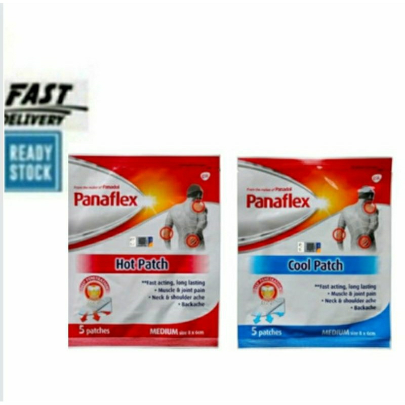 Panaflex Cool & Hot 5's Patch (Maker From Panadol) | Shopee Malaysia