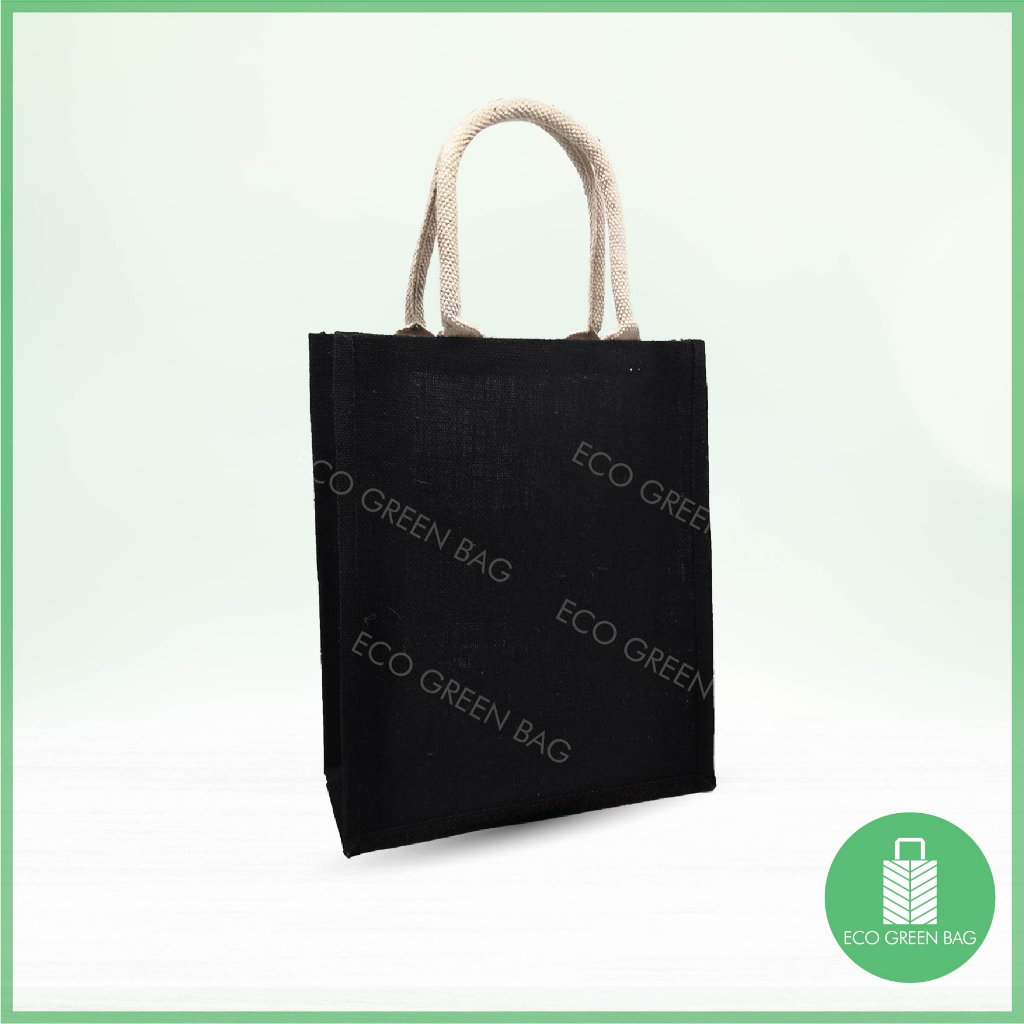 Classic Jute Tote Bag Colour Medium A4 Beg Jute Warna Kosong 30x36x14cm ...