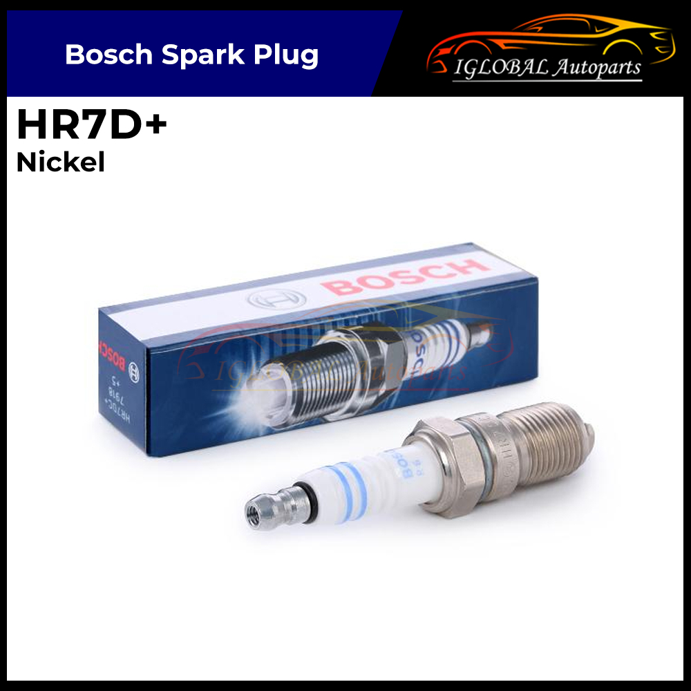 (1pc) BOSCH HR7D+ Spark Plug - Mercedes W201 190E (M102 I4 engine ...