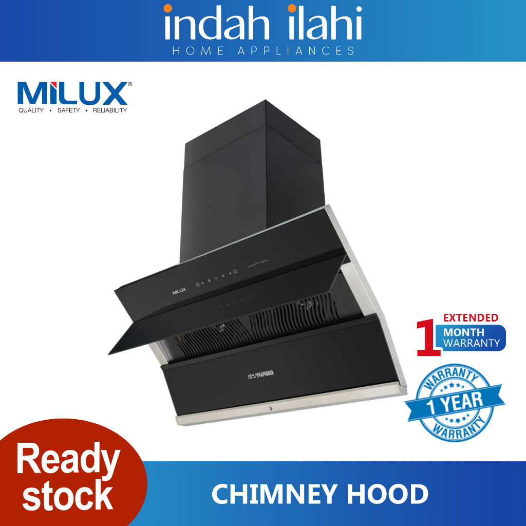 Milux Slanting Chimney Hood MHC-S7699 | Shopee Malaysia