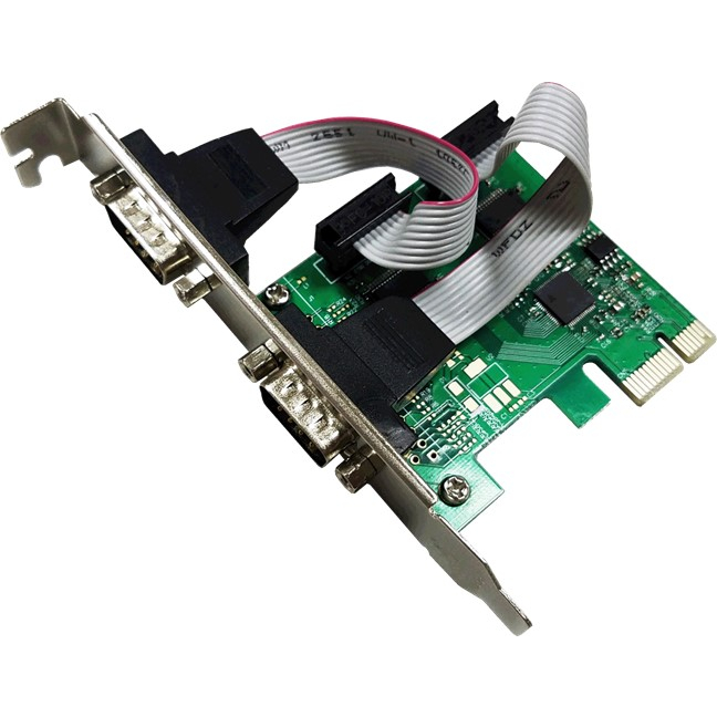 PCIe AX99100 2 Ports RS232 DB9 Serial Card | Shopee Malaysia