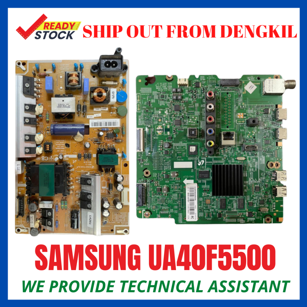 Samsung UA40F5500 Powerboard Mainboard Power Supply Board Original Ready Stock | Shopee Malaysia