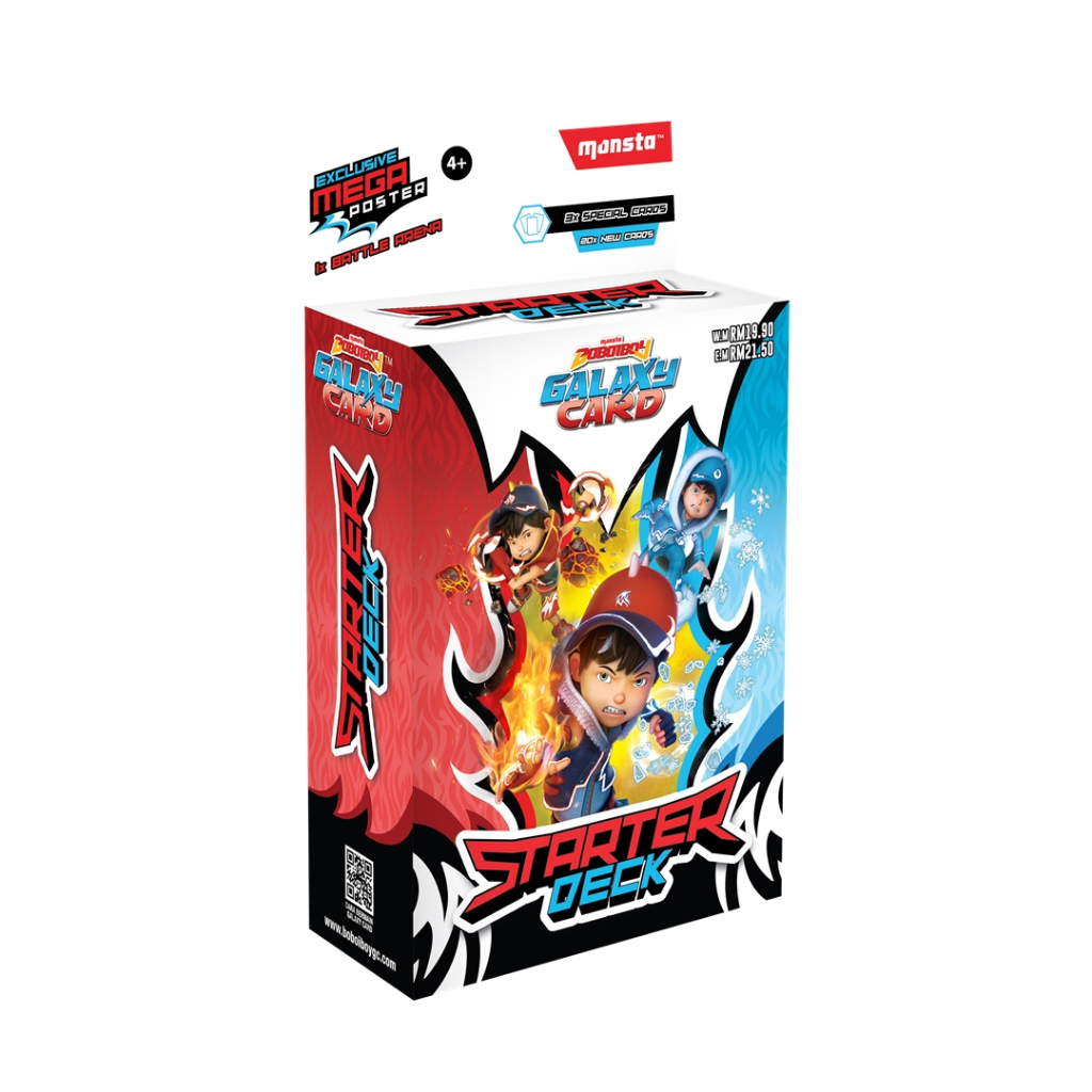 Boboiboy Galaxy Game Card: Mecha Strikes / Blazing Frost / Heroes Unite ...
