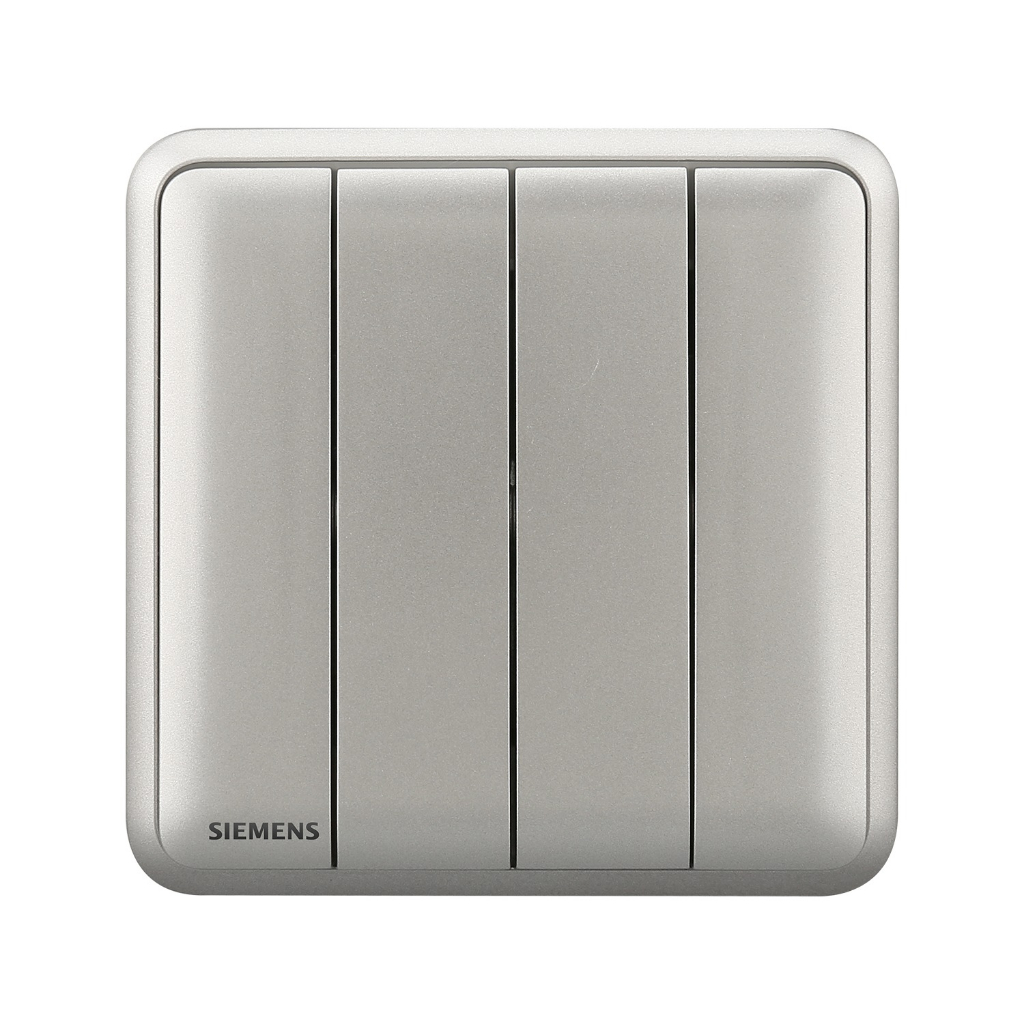 Siemens Delta Switch And Socket Seata Series (Silver Color) | Shopee ...