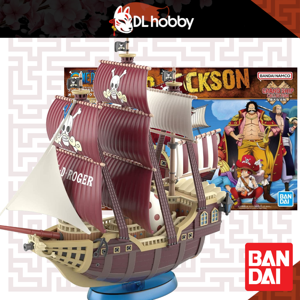 One Piece Ora Jackson Roger Ship Pla Model Official Bandai Scale Model ...