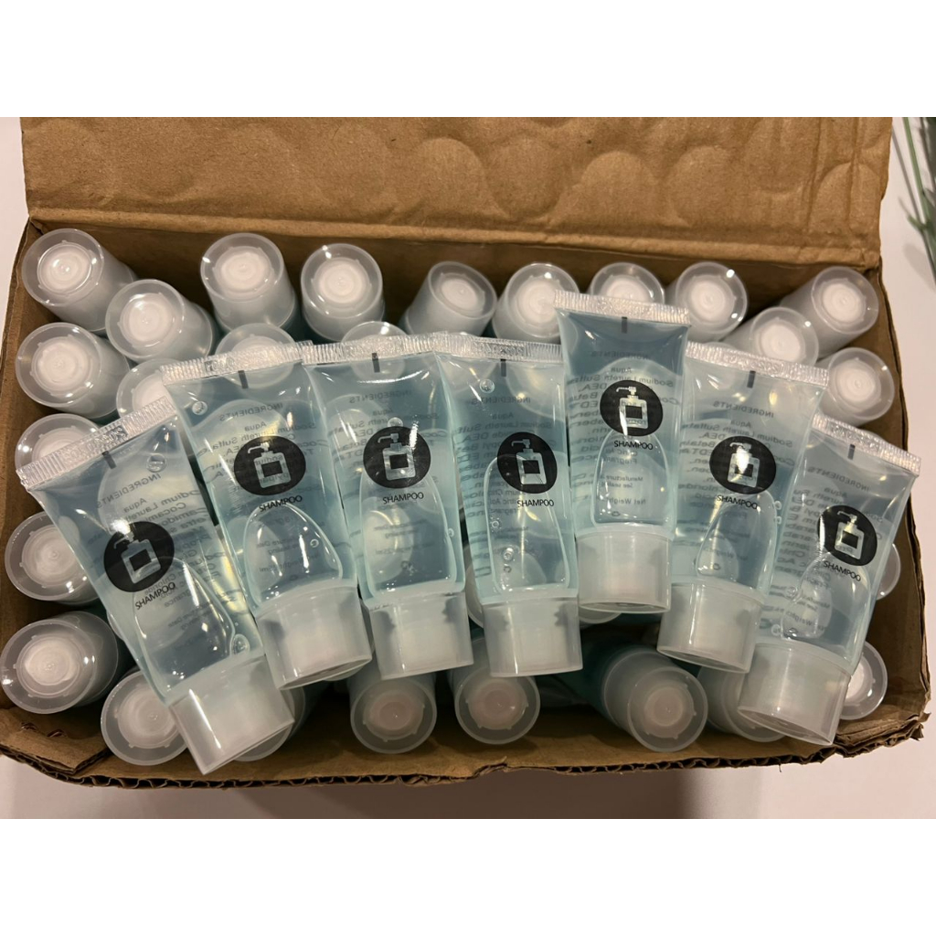 【50pcs/Box】Disposable Hotel Homestay Travel Shampoo 25ml | Shopee Malaysia