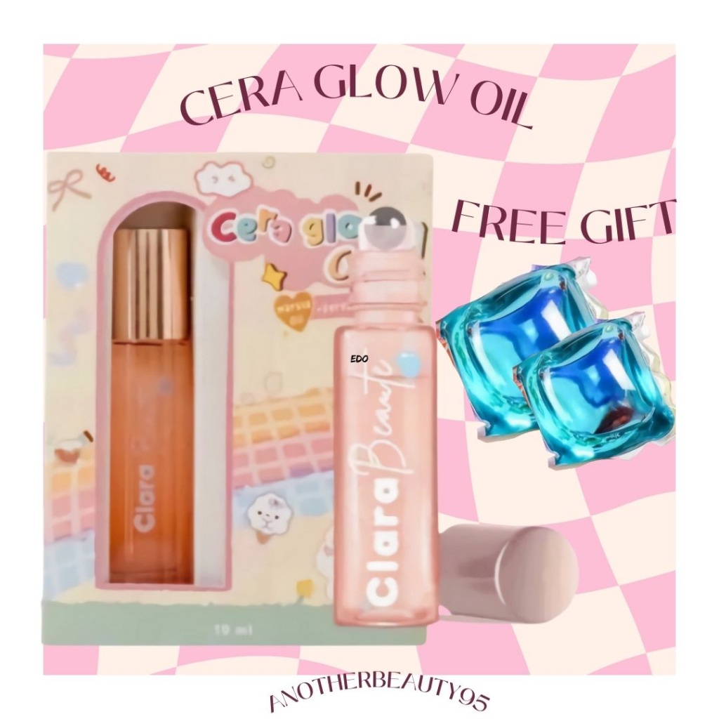 CLARA CERA GLOW OIL | GLOWSERUM 10ML | NB SERUM | NURFELLA BEAUTY SERUM ...