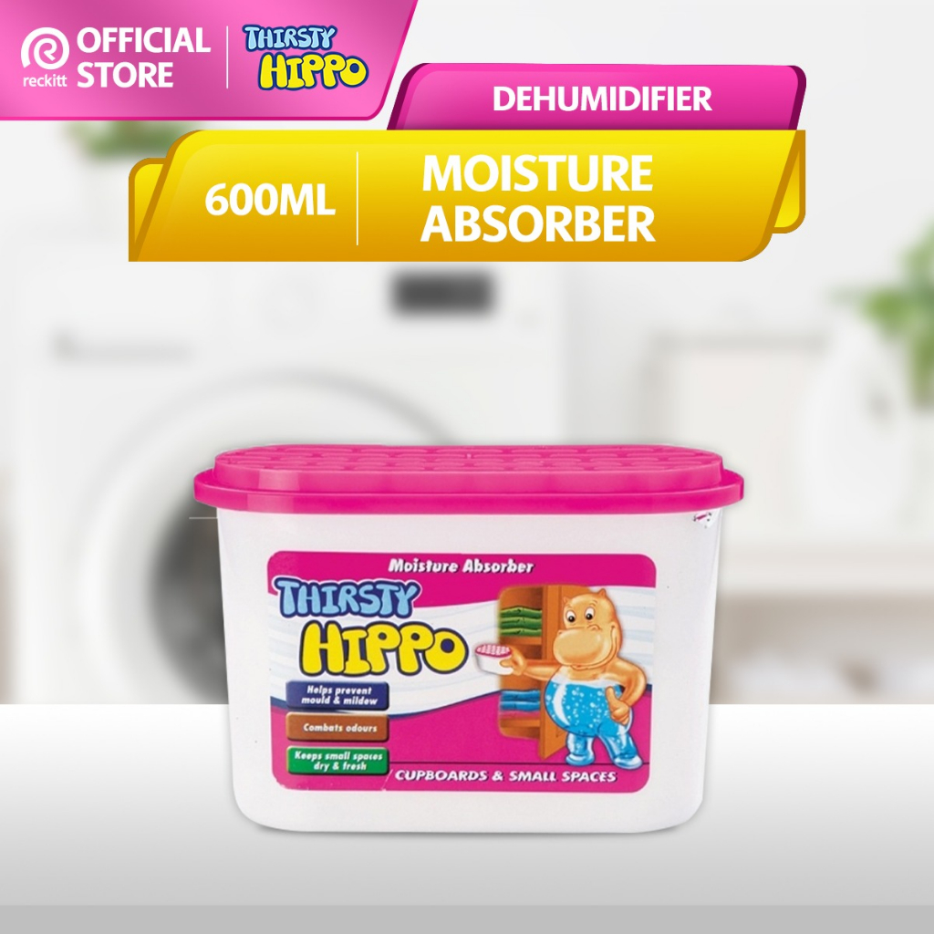 Thirsty Hippo Dehumidifier Moisture Absorber (600ml) | Shopee Malaysia