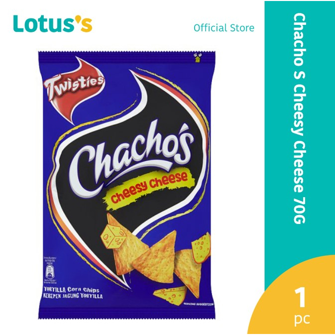 Chachos Cheesy Cheese (70g) | Shopee Malaysia