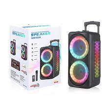 ndr-X828 Private model Double 8 Inch portable heavy karaoke speaker J B L Partybox 300 trolly ...