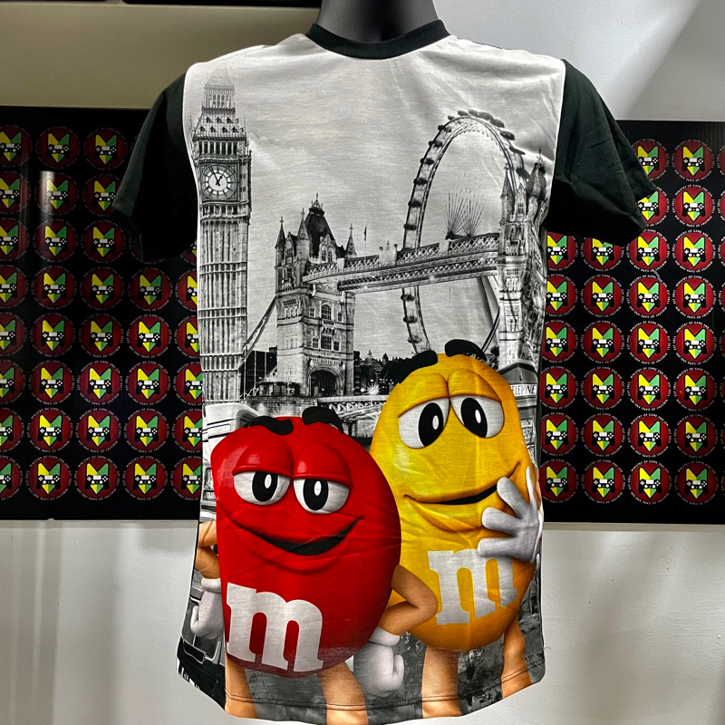 [ORIGINAL]M&M Worlds Official Merchandise M&Ms London Photoboom T-Shirt | Shopee Malaysia