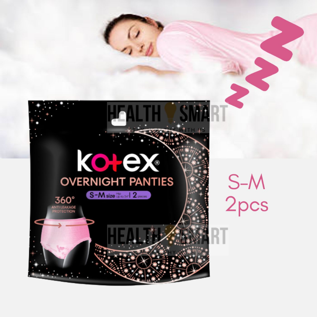 KOTEX Overnight Pants S-M/ M-L/ L-XL/ Pad Seluar Bersalin/ Pad Pantang ...
