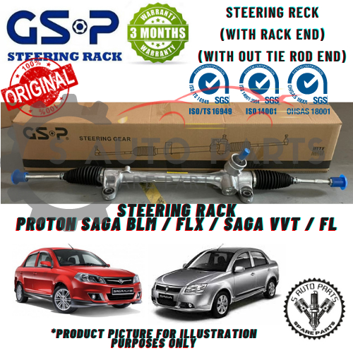 PROTON SAGA BLM / FLX / SAGA VVT / FL POWER STEERING GEAR RACK -BRAND ...