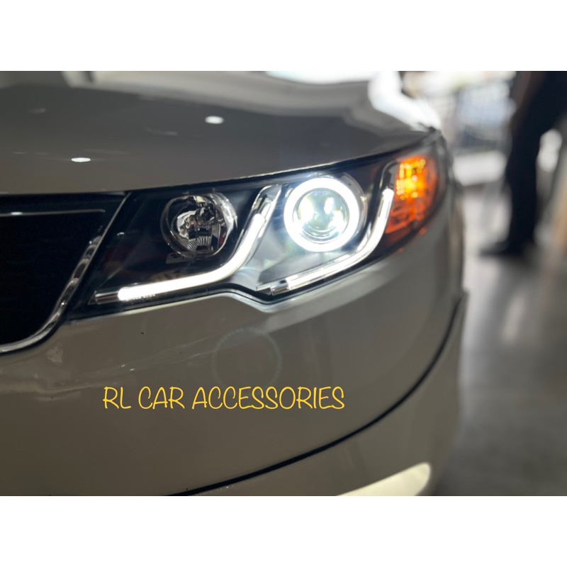 Naza Kia Forte 2008 2009 2010 2011 2012 Projector Headlamp Headlight ...