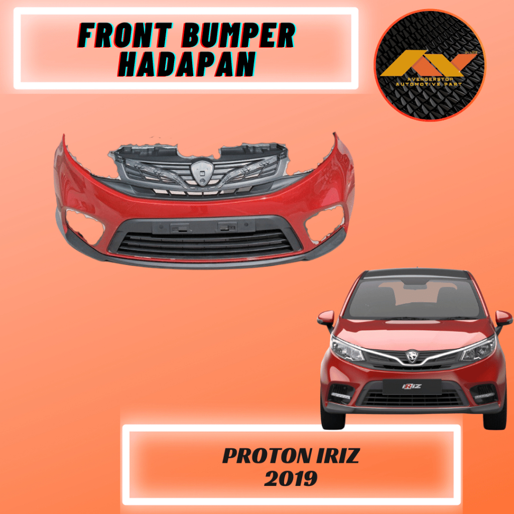 Proton Iriz Original Front Bumper Depan 2019-2020 100% New High Quality ...
