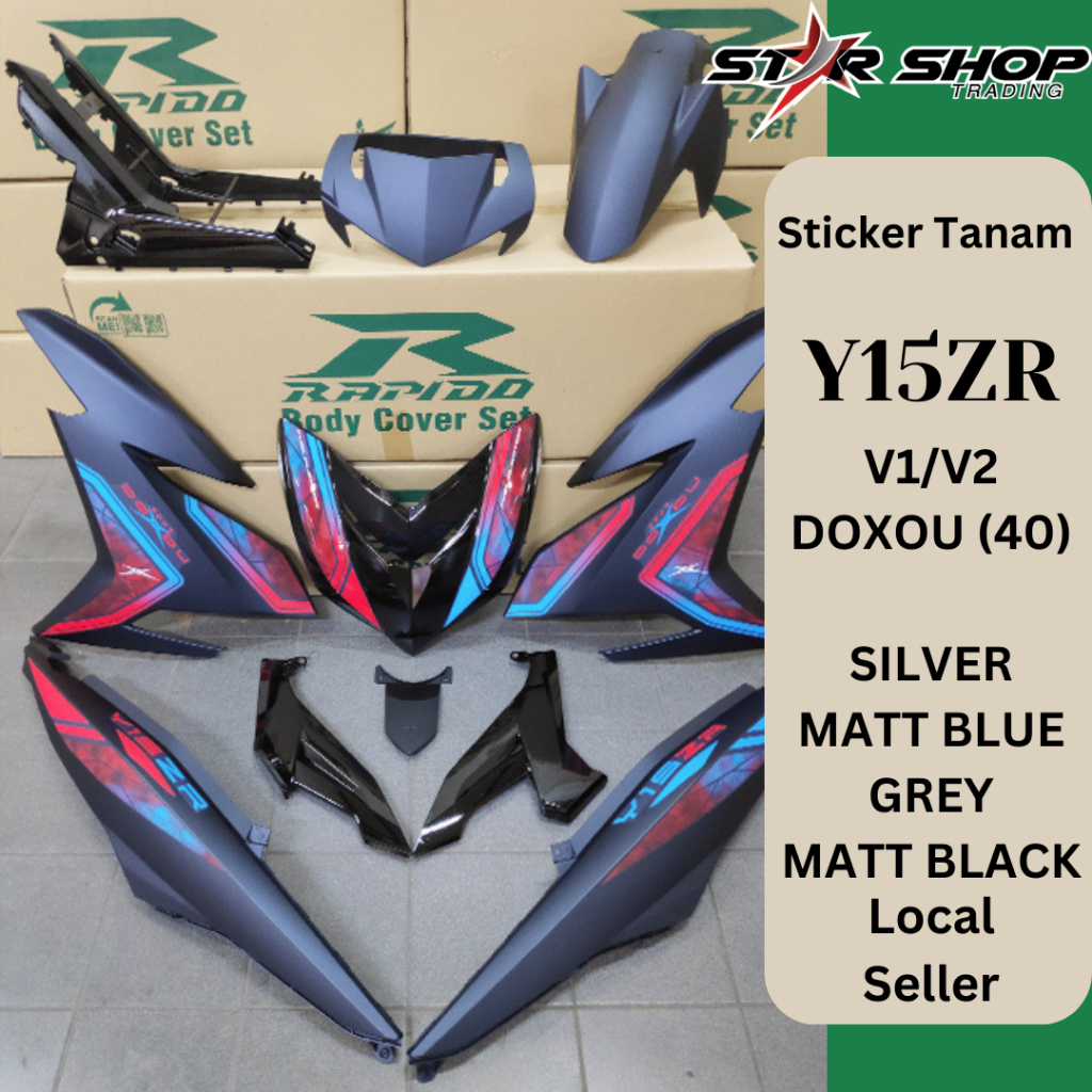 [LOCAL SELLER] COVERSET BODYSET Y15 Y15ZR YSUKU Y V1 V2 DOXOU (40 ...
