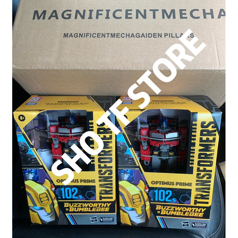 SS102 Transformers Buzzworthy Bumblebee Studio Series SS-102 Optimus ...