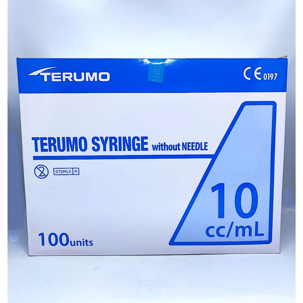 Terumo Syringe Luer Lock without needles 100s BOX (3cc/ml, 5cc/ml, 10cc/ml) | Shopee Malaysia