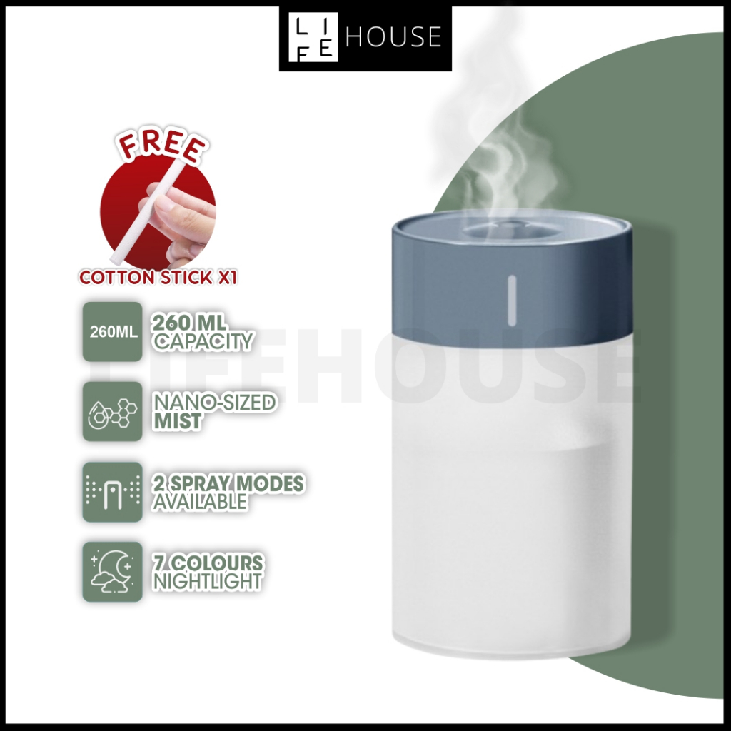 Air Diffuser Humidifier (7 Color LED) for Home Diffuser Air Purifier ...