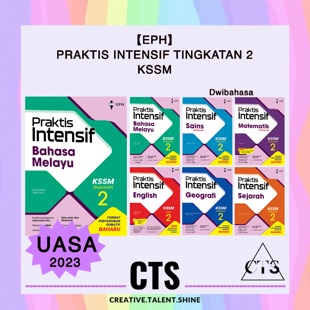 【EPH】Praktis Intensif Tingkatan 2 UASA KSSM 2023 Dwibahasa — Buku Latihan / Exercise Form 2 ...