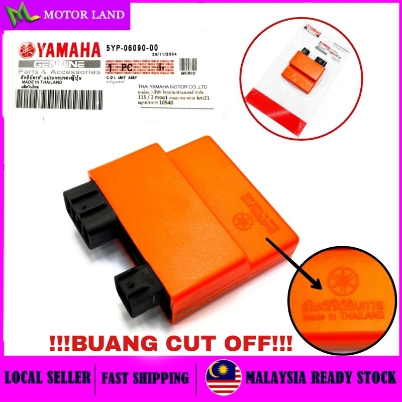 YAMAHA LC135 135LC V1 V2 V3 V4 V5 V6 V7 RACING CDI UNIT THAI THAILAND NO CUT OFF CDI | Shopee ...