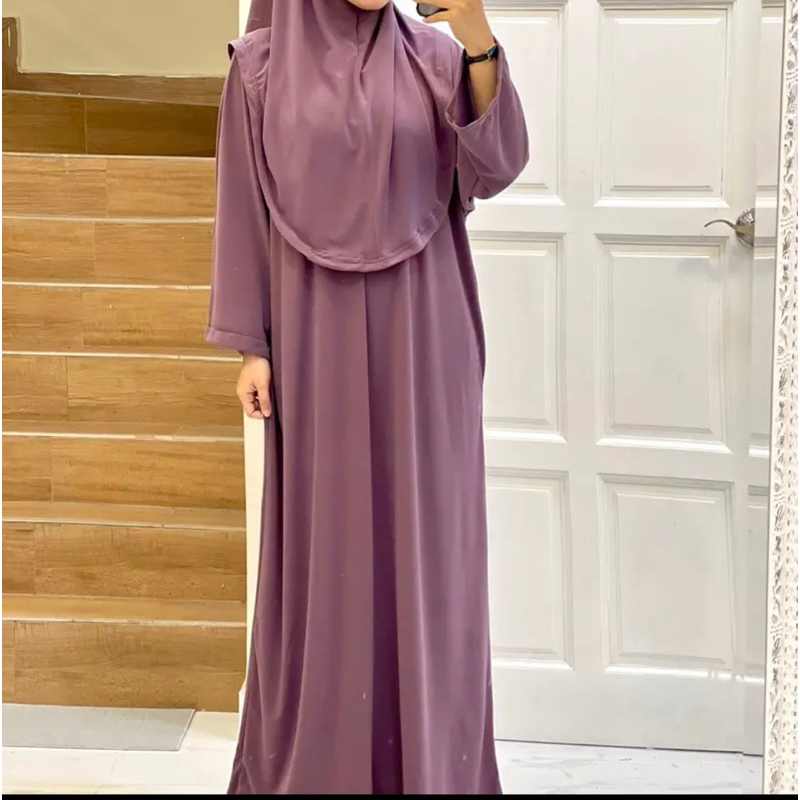 SET SOLEHAH BY DEIMPIANA/JUBAH VIRAL | Shopee Malaysia