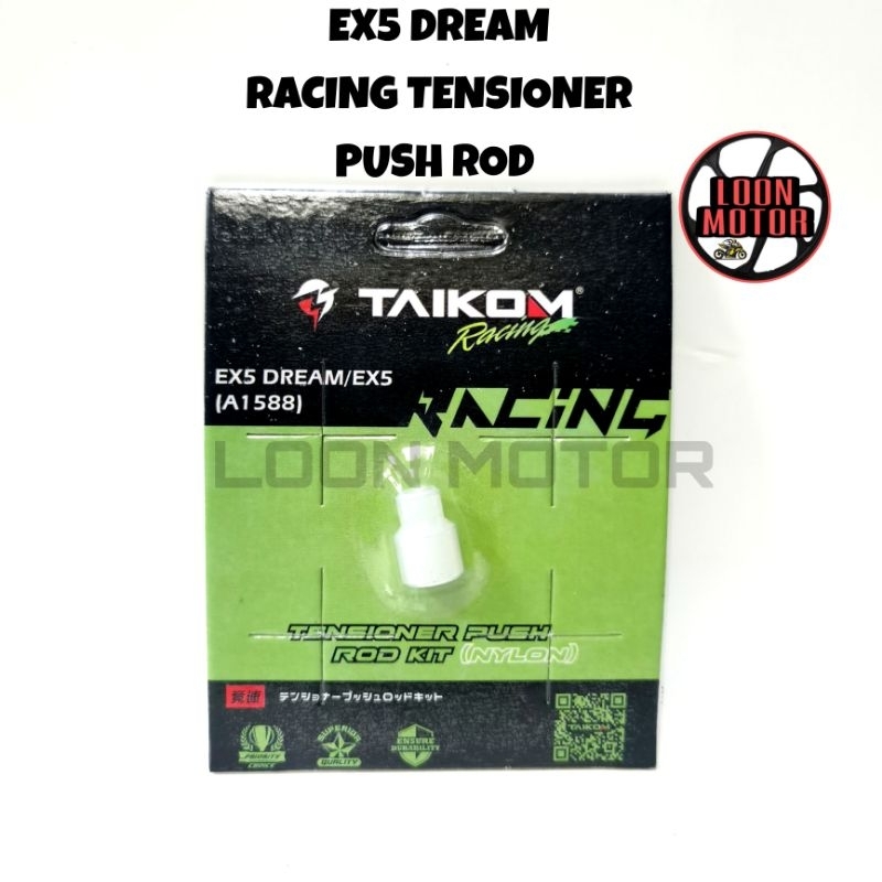 EX5 / EX5 DREAM RACING TENSIONER PUSH ROD KIT (NYLON) - TAIKOM RACING ...
