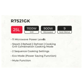 Sharp R7521GK Microwave Oven with Grill - Digital | Shopee Malaysia