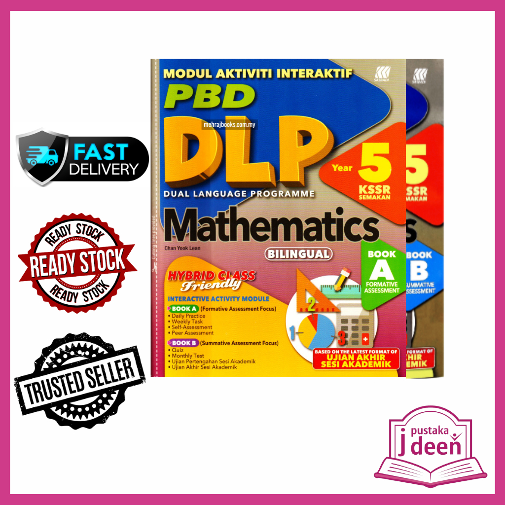 JDEEN BUKU LATIHAN TAHUN 5 MATHEMATICS A+B (DLP)-MODUL INTERAKTIF PBD ...