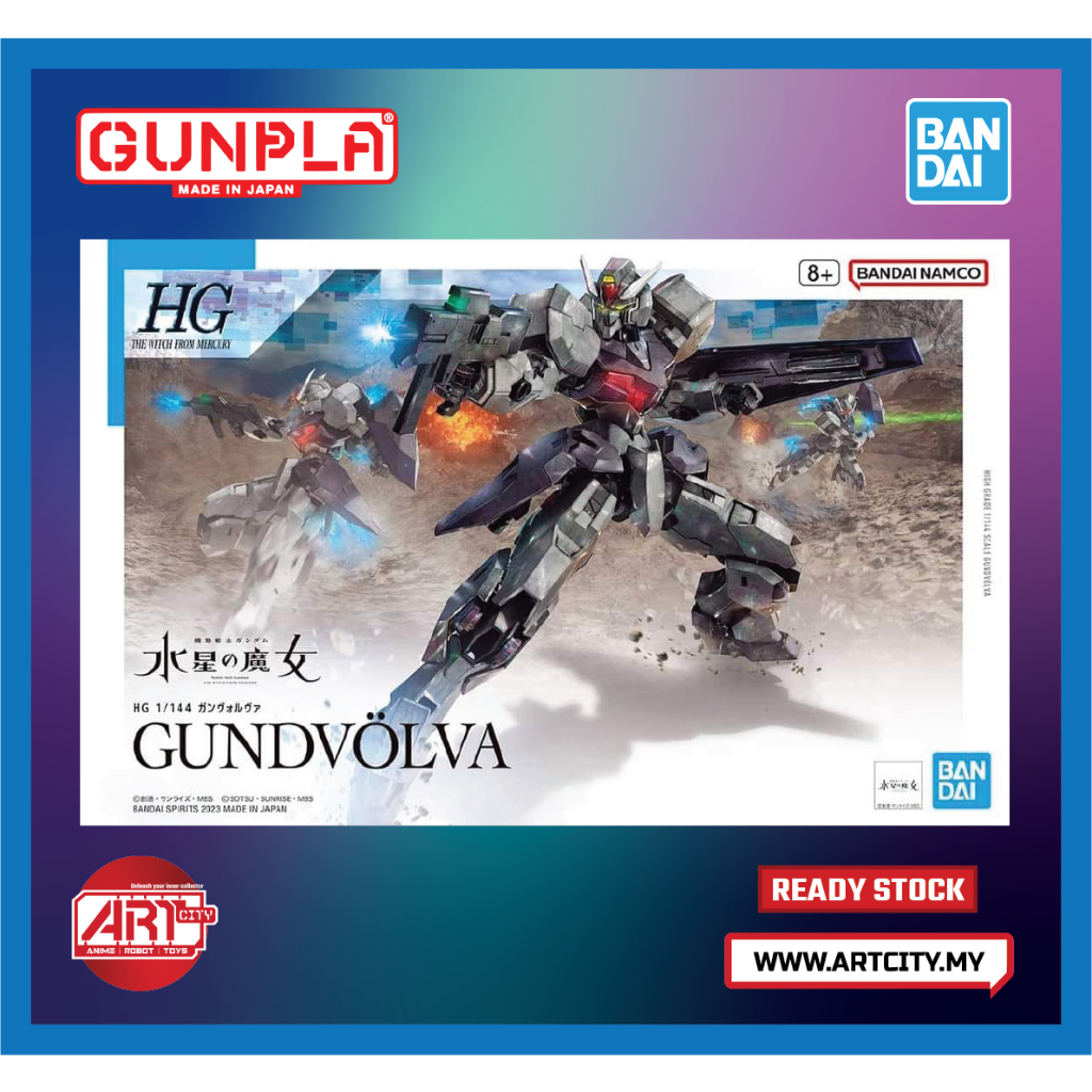 (READY STOCK) Bandai HG - Gundam Gundvolva - 1/144 Scale - Mobile Suit ...