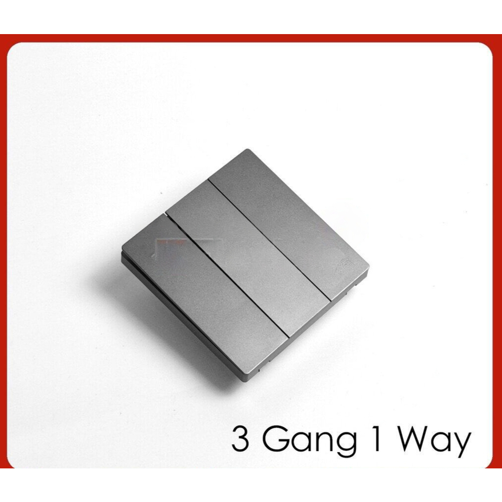 (SIRIM)【LINIER ULTRA SLIM】 Switch Socket Modern Wall Switches SPACE ...