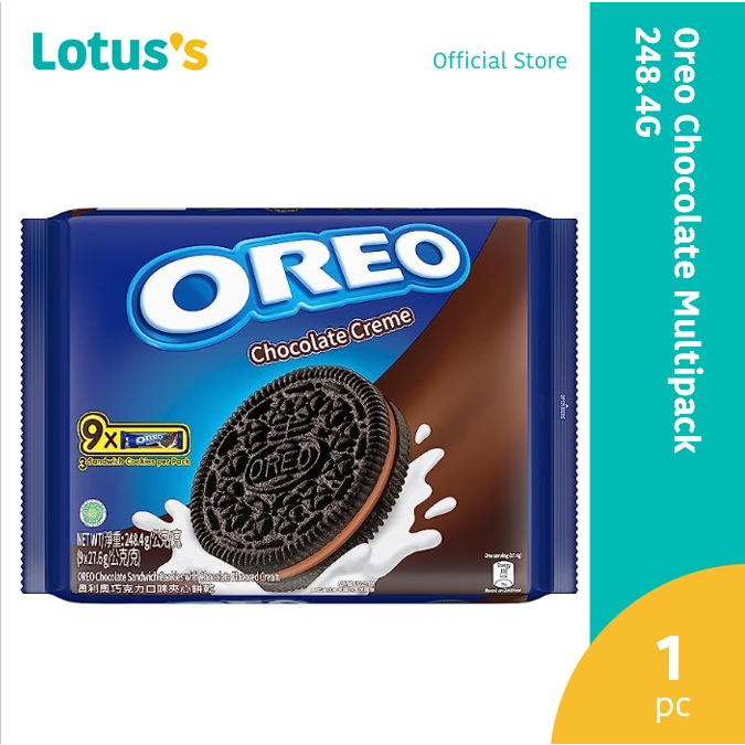Oreo Chocolate Multipack (248.4g) | Shopee Malaysia