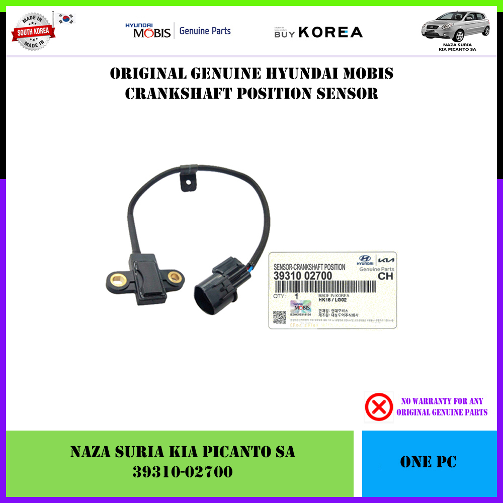 Naza Suria Kia Picanto SA Genuine Hyundai Mobis Crankshaft Position ...