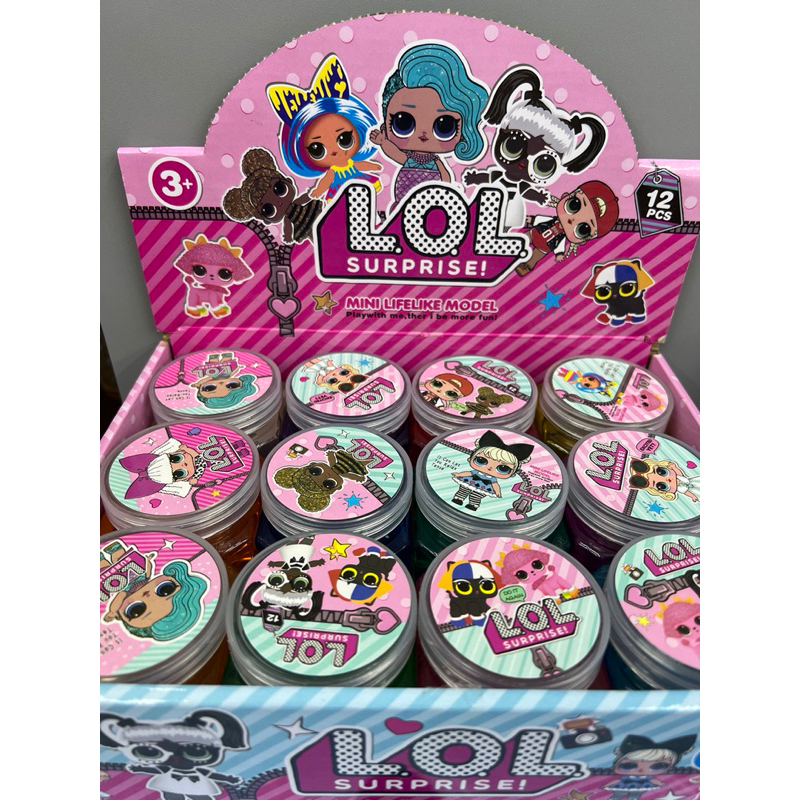 Ready stock-COLOURFUL SLIME LOL WITH PAPER DOLL TOY FOR KIDS (1PCS ...