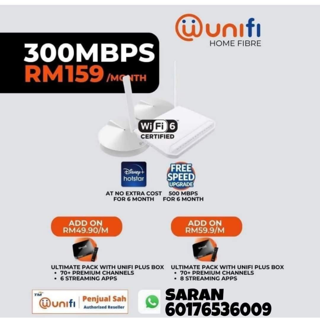 TM UNIFI HOME FIBRE PLAN | Shopee Malaysia