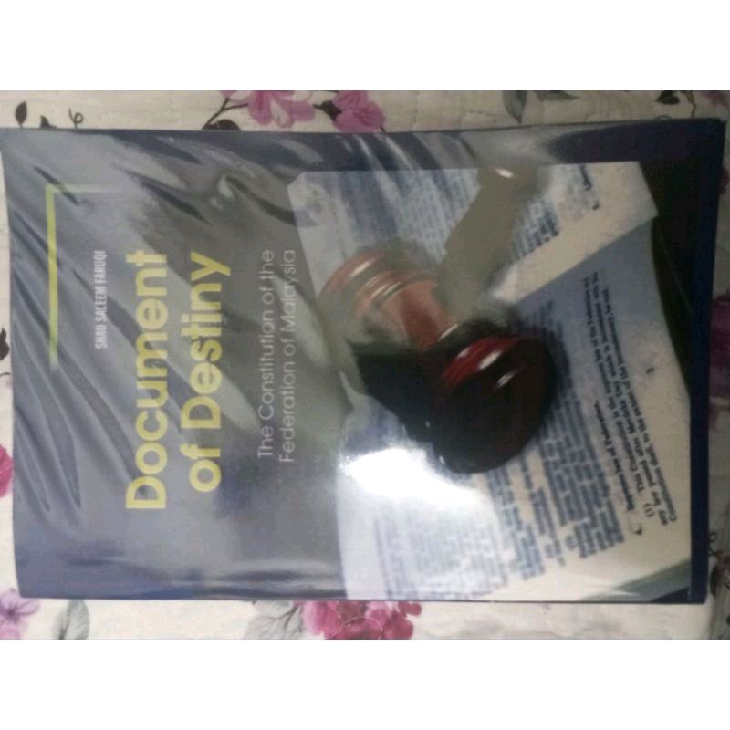 Document of Destiny ( Constitutional Law Textbook) | Shopee Malaysia