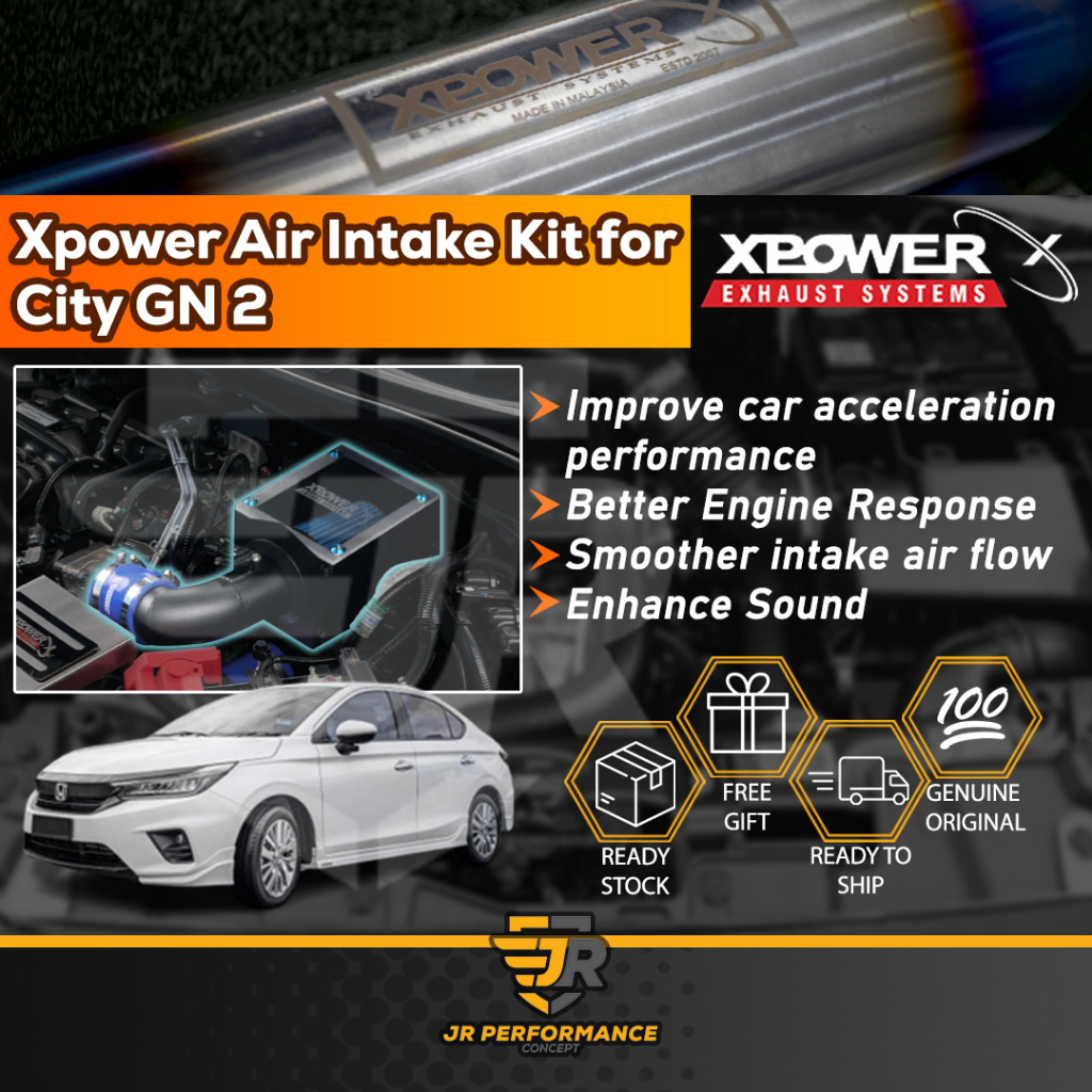 Xpower Air Intake System Honda City GN 2020 With Open Pod Filter Tambah ...