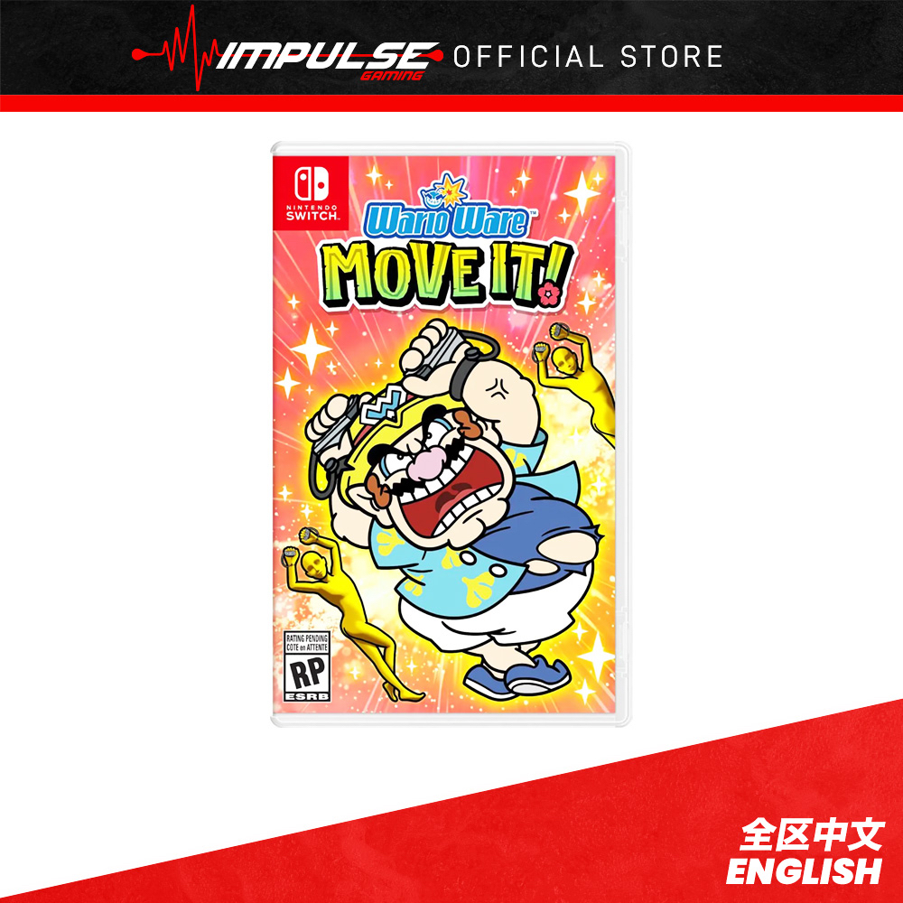 NSW Nintendo Switch WarioWare Wario Ware: MOVE IT! Chi/Eng Version 超级舞动 ...