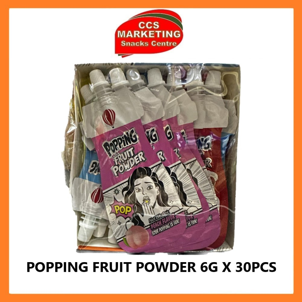 CCS Popping Fruit Powder ( 6g x 30pcs ) | Shopee Malaysia