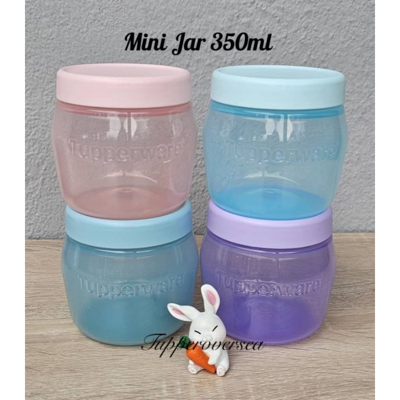 Tupperware Mini Universal Jar 325ml (1 PC) - Purple / Blue / Peach ...