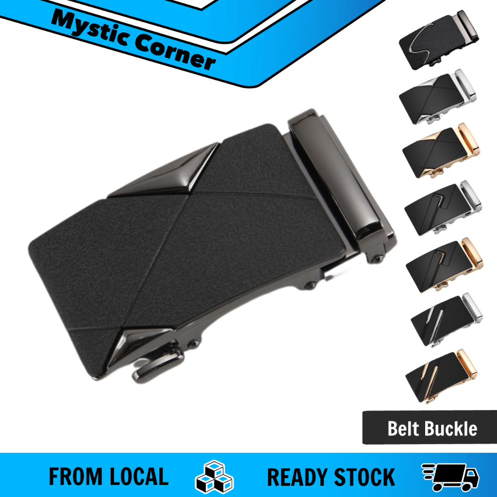 Belt Accessories with Automatic Metal Buckle, Buckle Replacement for ...