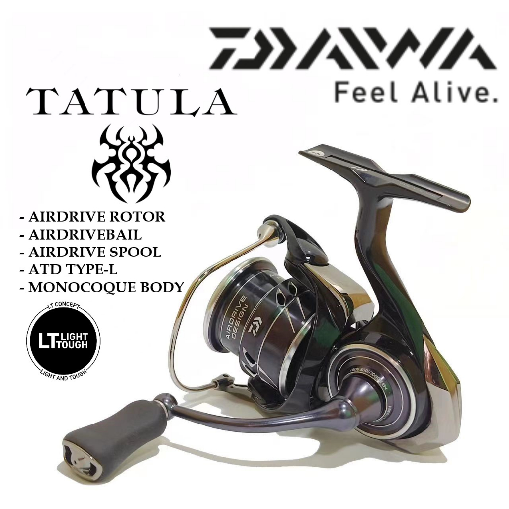 DAIWA TATULA LT SPINNING FISHING REEL | Shopee Malaysia