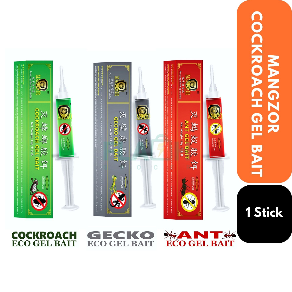 Mangzor Racun Semut Ant Killer Insecticide Bait / Lipas Cockroach / Cicak Lizard(10g) | Shopee ...