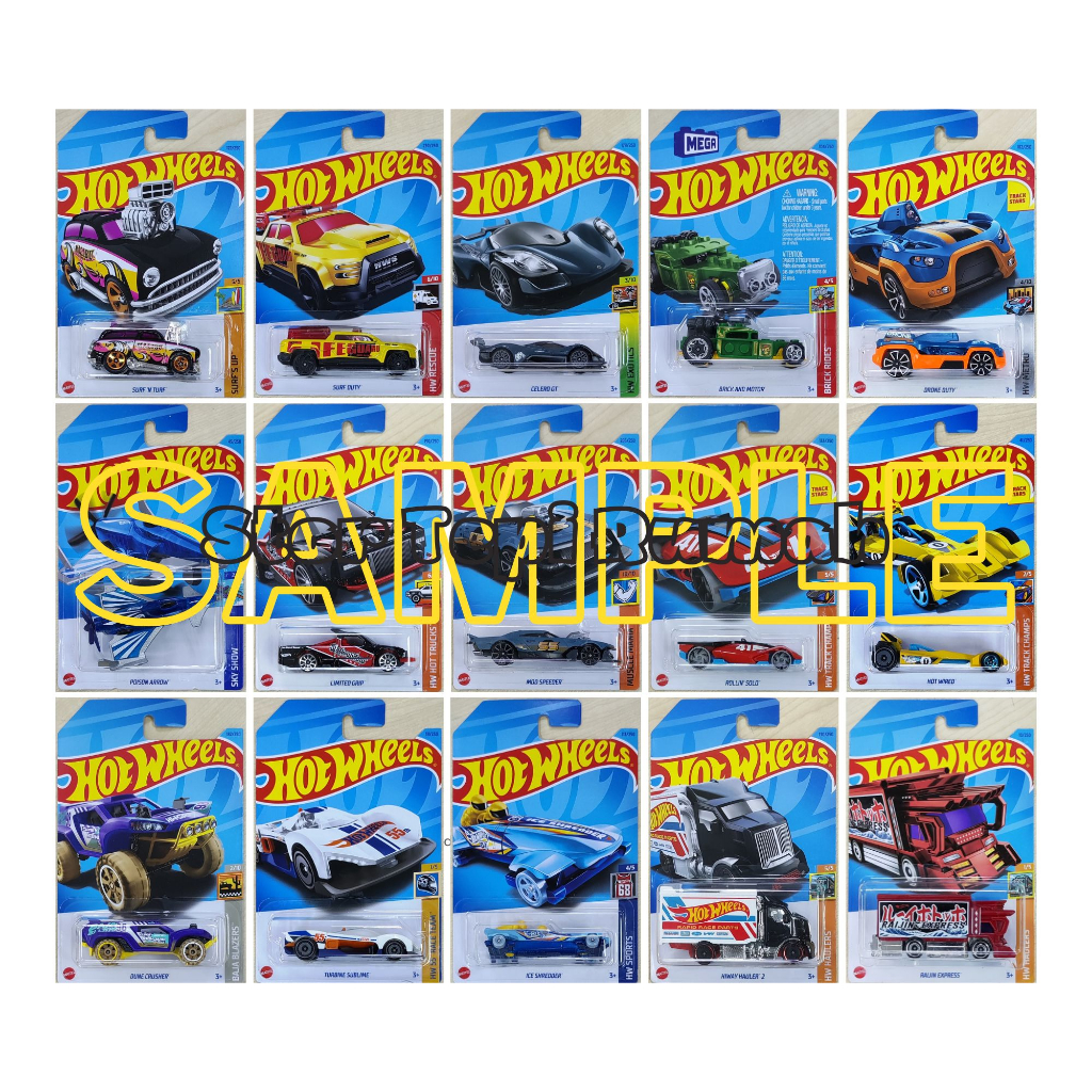 Hot Wheels 💥Random💥 Fantasy Basic Cars Assortment from 2017 till 2025 ...