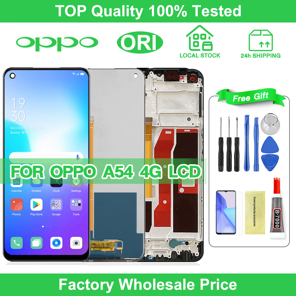 ORIGINAL LCD For Oppo A54 4G cph2239 / A55 LCD Touch Display Screen Digitizer Assembly ...