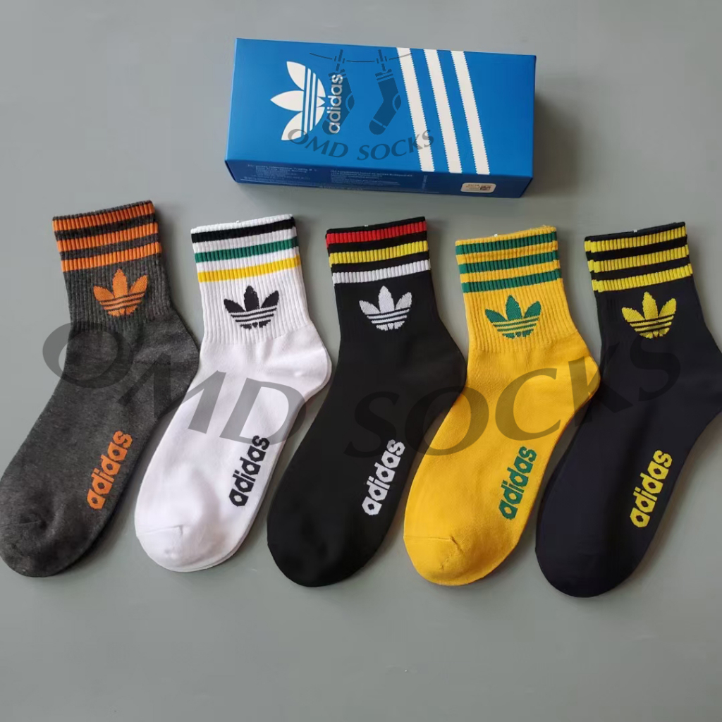 Stokin Muslimah Panjang Sport Socks OOTD Women Perempuan Casual Sock ...