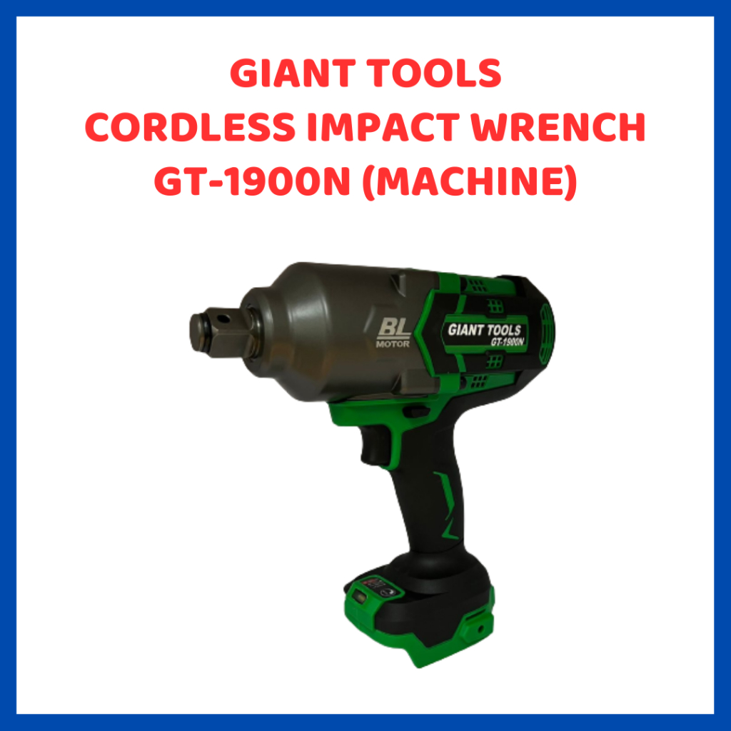 Giant Tools 3/4" Drive 21V Cordless Impact Driver / Cordless Impact ...